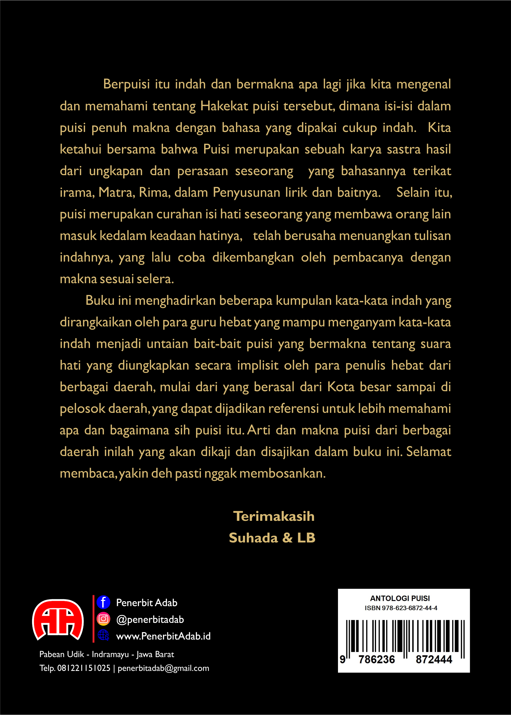 GORESAN TINTA EMAS | Adab Store